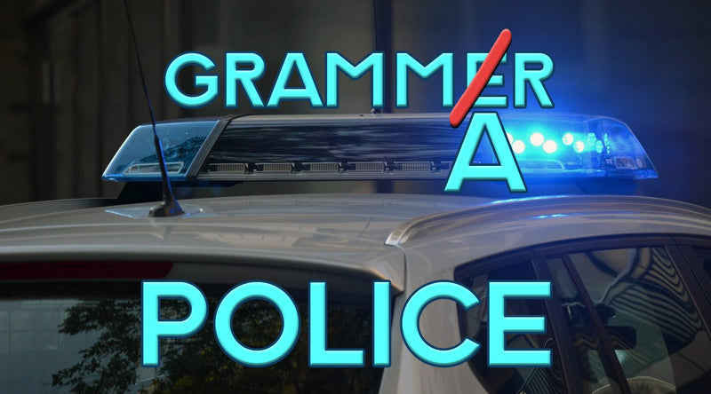 The Grammar Police Are Coming For You – Tee Shop USA